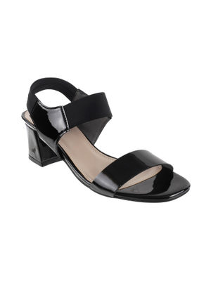 Metro Heels : Buy Metro Black Solid Heels Online | Nykaa Fashion.
