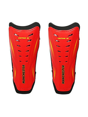 Buy Vector X Manchester Shin Guard Red (L) Online