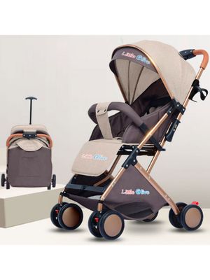 Buy Little Olive BabyJoy Stroller For Kids Stroller Brown Online