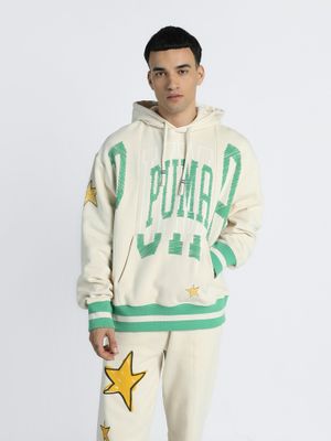 Buy Puma Getting Crafty Unisex Off White Hoodie (XXS) Online