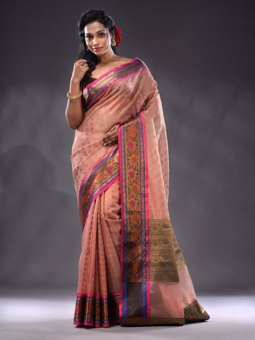 Buy Stylish Nude Sarees Collection At Best Prices Online