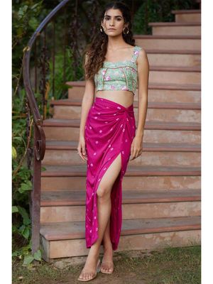 Buy Aapro Label Las Vegas Knot Skirt (Set of 2) Online