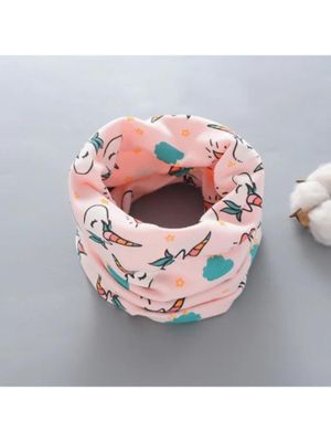 Buy Priaansha Creations Kids Warm Collar Muffler - Pink Online