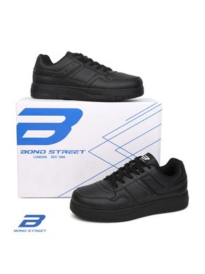 Buy Bond Street Men Black Casual Sneakers (UK 6) Online