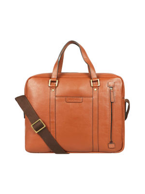 Hidesign Briefcase : Buy Hidesign Tan Briefcase Men Bag (L) Online ...