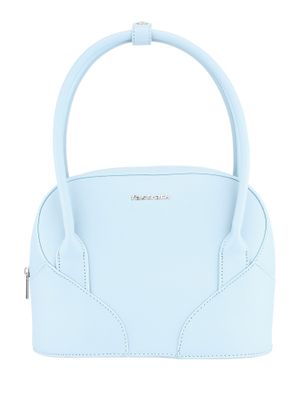 Buy Fastrack Womens Small Solid Structured Shoulder Bag (Sky Blue) Online