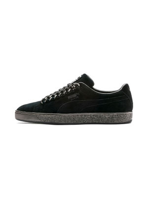 Buy PUMA Black Suede Classic x Chain Sneakers Online