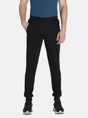 Buy Puma Criss-cross Logo Mens Black Trackpants Online
