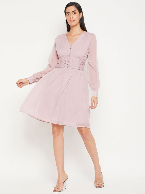 Buy Stylish Light Pink Dresses Collection At Best Prices Online