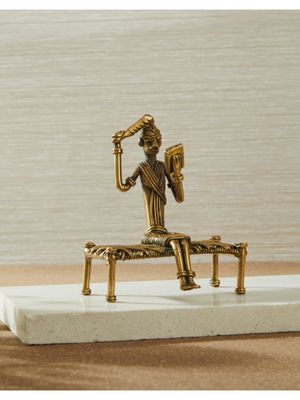 Fabindia Figurines & Sculptures : Buy Fabindia Brass Suvarn Dhokra Art ...