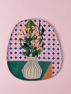 Buy The Wishing Chair Bud Vase Metal Wall Plate Online