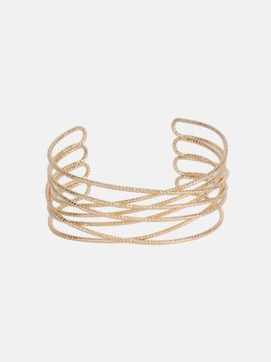 Buy Kazo Cross Design Cuff Bracelet Online