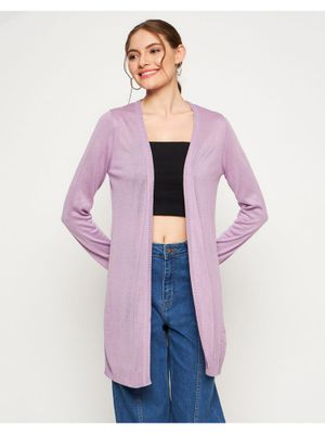 Buy Madame Women Lavender Shrug Online