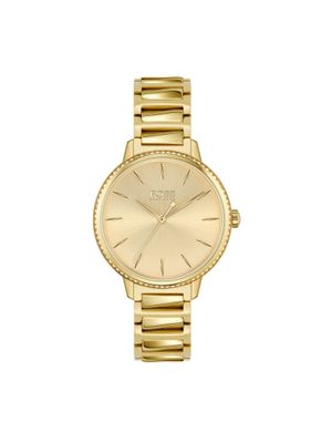 Boss Watches : Buy Boss Signature Quartz Gold Round Dial Womens Watch ...
