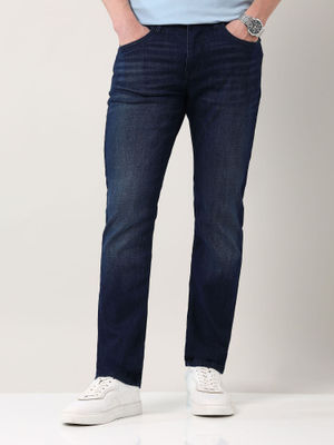 Buy AD By Arvind Blue Slim Fit Mid Rise Jeans (30) Online