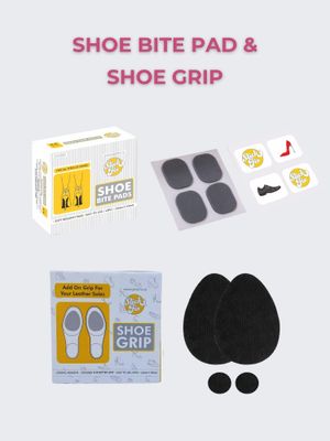 Buy SlickFix Combo of Non-Slip Shoe Grips (Pack of 2) & Shoe Bite ...