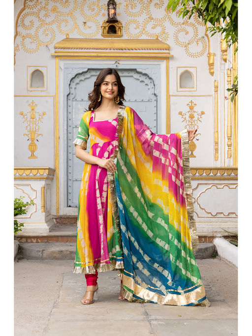 Buy Stylish Half Sleeves Churidar Collection At Best Prices Online