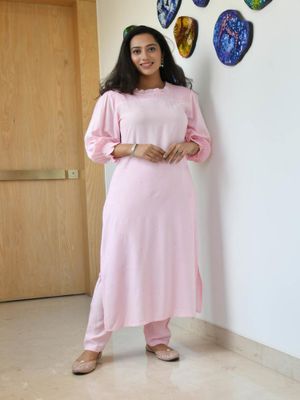 Aaheli kurta_set_women_indianwear : Buy Aaheli Taahira Tiny-dots Suit ...