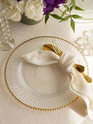 Pure Home + Living Dinnerware : Buy Pure Home + Living Set of 2 Clear ...