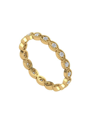 Buy Raf The Label Fine Jewellery 14k Gold Marquise Diamond Eternity ...