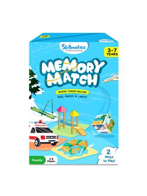 Buy Skillmatics Memory Match Board Game Where Things Belong Fun Fast ...