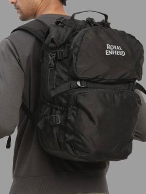 Buy Royal Enfield Himalayan Black Backpack Online