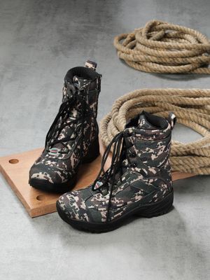 Buy LIBERTY Freedom Jungle King Olive Green Lacing Defence Jungle Boot ...