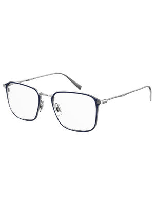 Buy Levi's Blue Rectangular Full-Rim Frame (103451) (52) Online