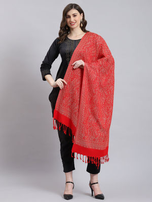 Buy Monte Carlo Bright Red Paisley Stoles Online