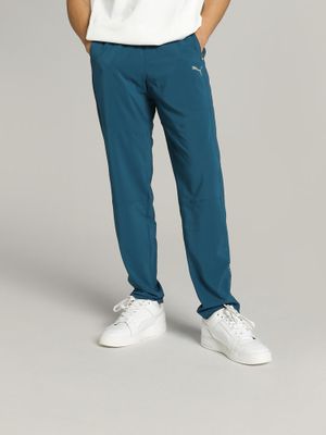 Buy Puma Tapered Wovens Men's Blue Pants online