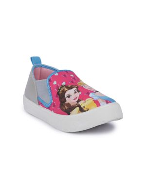 Buy toothless Disney Princess Kids Girls Pink & Grey Canvas Shoes Online