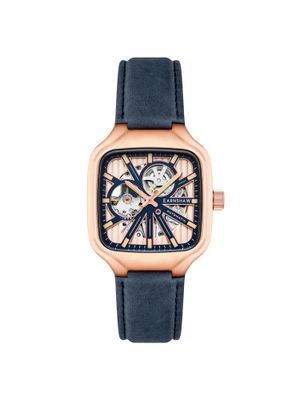 Buy Earnshaw Men Paxton Skeleton Automatic Blue Dial Analog Watch - ES ...