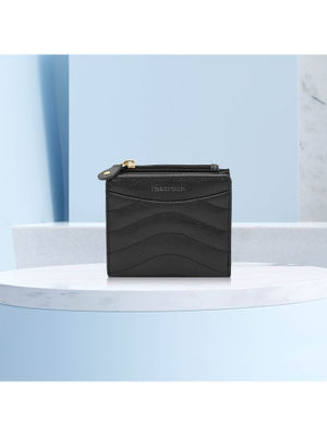 Buy Quilted Black Fastrack Wallet For Women Online