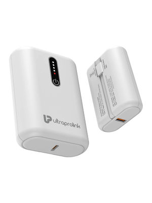Buy UltraProlink Juice-Up Grip 22.5W-10,000Mah Power Bank - White ...