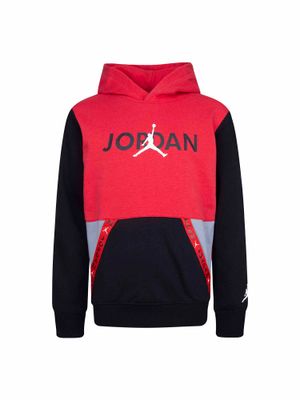 Jordan Hoodies : Buy Jordan Boys Red Colorblock Hoodie (12-13 Years ...