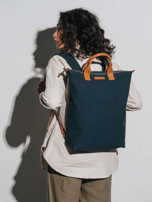 Buy DailyObjects Midnight Blue Pilot Backpack Online