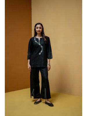 Buy The House of Hemp Black Saaya Co-Ord Set (XXS) Online