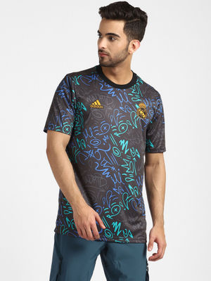 Buy adidas REAL 21 PRESHI Multi-Color Football Jersey Online