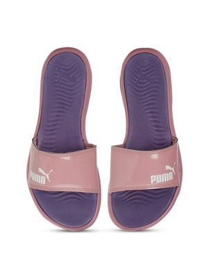 Buy Puma Silvia V4 Womens Purple Sliders Online