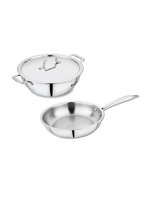 Buy Bergner Tripro Triply Stainless Steel 2 Piece Cookware Set Online