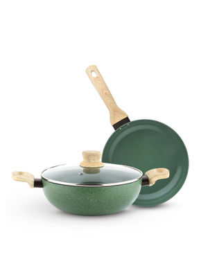 Buy Bergner Greenfield Non-Stick 3 Piece Cookware Set Online