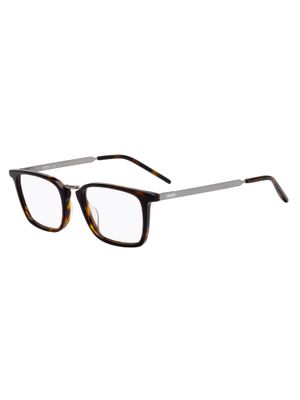 Buy Hugo Men Rectangle Brown Full Rim Frames - 102315 Online