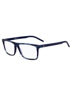 Buy Hugo Men Rectangle Blue Full Rim Frames - 103306 Online