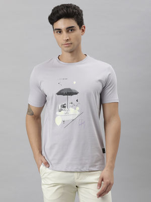 Rare Rabbit T-Shirts : Buy Rare Rabbit Umber Purple T-shirts Online ...