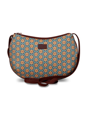 Buy Zouk Womens Honeycomb Summer Structured Shoulder Bag Online