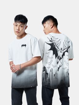 Buy The Souled Store Official Batman: The Bat Sigil Men Oversized T ...