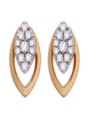 Buy WHP Jewellers Eye Shape Diamond Earring Online