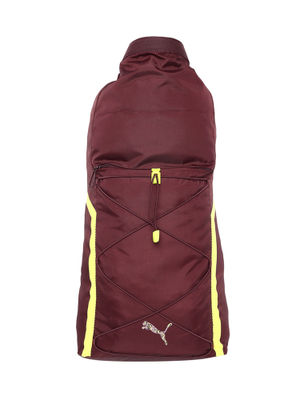 Buy Puma Maroon Solid Backpack Online