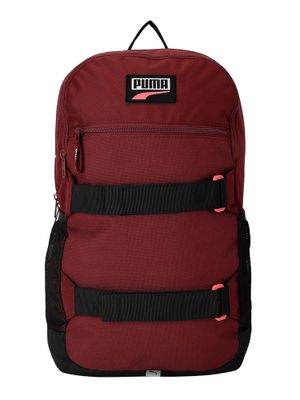 PUMA laptop_bags_men : Buy Puma Deck Unisex Maroon Backpack Online ...