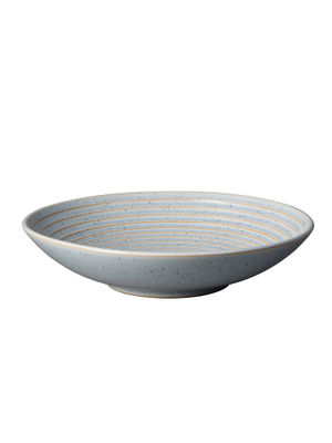 Denby Bowls : Buy Denby Studio Blue Pebble Medium Ridged Bowl Online ...